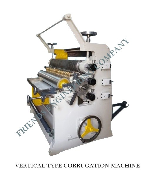 Vertical Type Paper Corrugation Machine- Friends Engineering Company